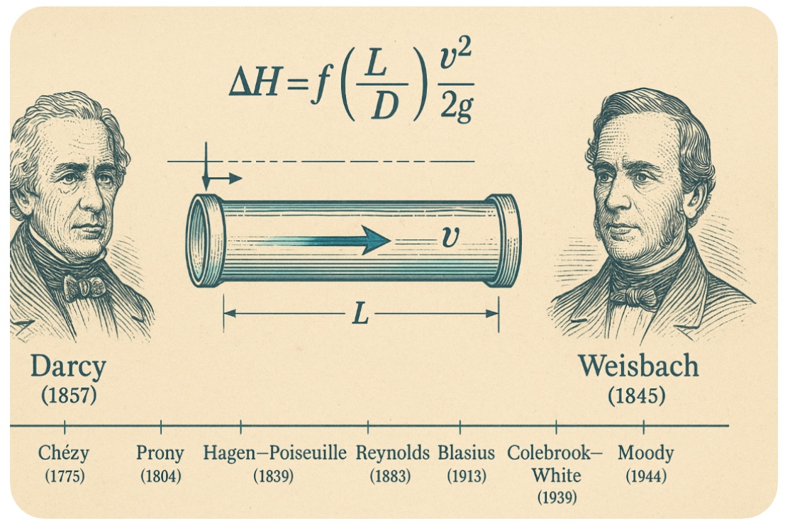 Chi ha davvero “inventato” la Darcy–Weisbach? La storia (vera) della ...